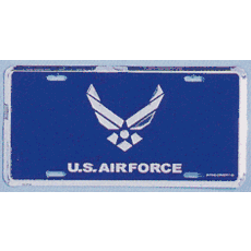 US Air Force Retired License Plate - US Air Force License Plates ...