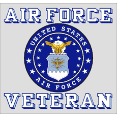 US Air Force New Logo 3" Metallic Decal - US Air Force Decals ...