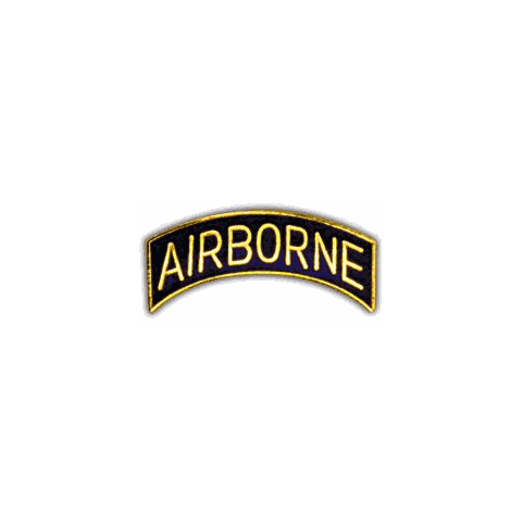 Airborne Tab (Blue) Pin - Shop for US Army Items by Airborne ...