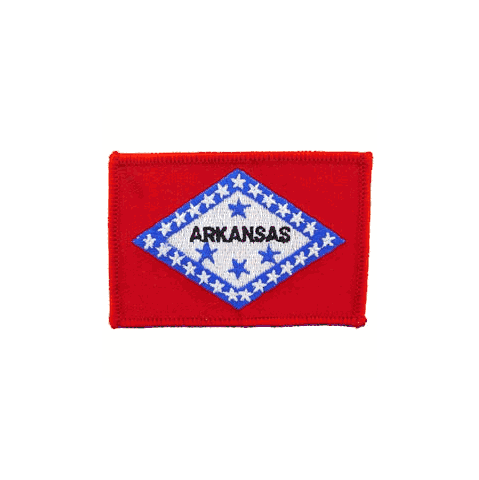 Arkansas Flag Patch - State Patches - PriorService.com