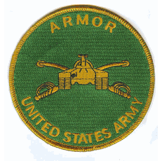 Army Armor Officer Badges - Armor Division - PriorService.com