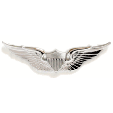 US Army Recruiter Badge Silver - Army Full Size Badges - PriorService.com