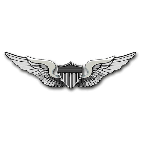 Army Aviator Wing Vinyl Decal - US Army Combat Badges Vinyl Stickers ...