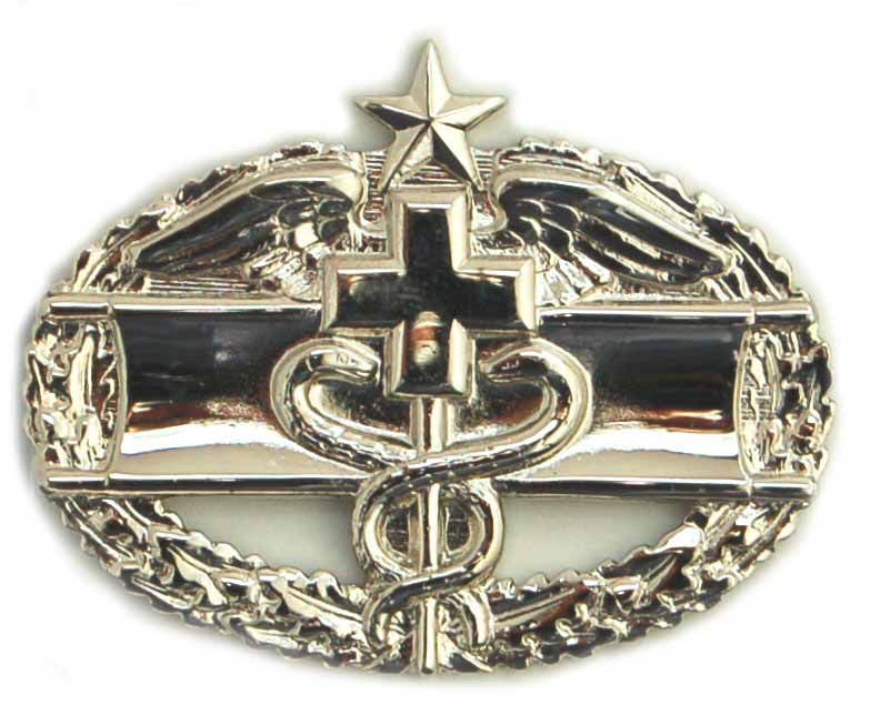 Army Combat Medic 2nd Award Miniature Badge - Army Miniature Badges ...