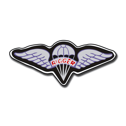 Army Rigger Sticker Decal - US Army Combat Badges Vinyl Stickers ...