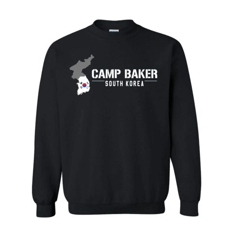 Camp Baker South Korea Sweatshirt - South Korea Duty Station ...