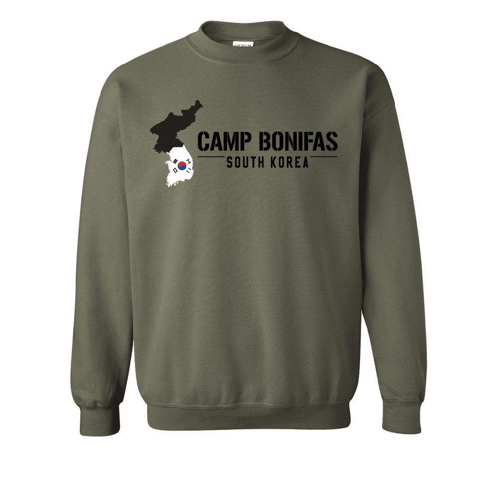 Camp Bonifas South Korea Sweatshirt - South Korea Duty Station ...