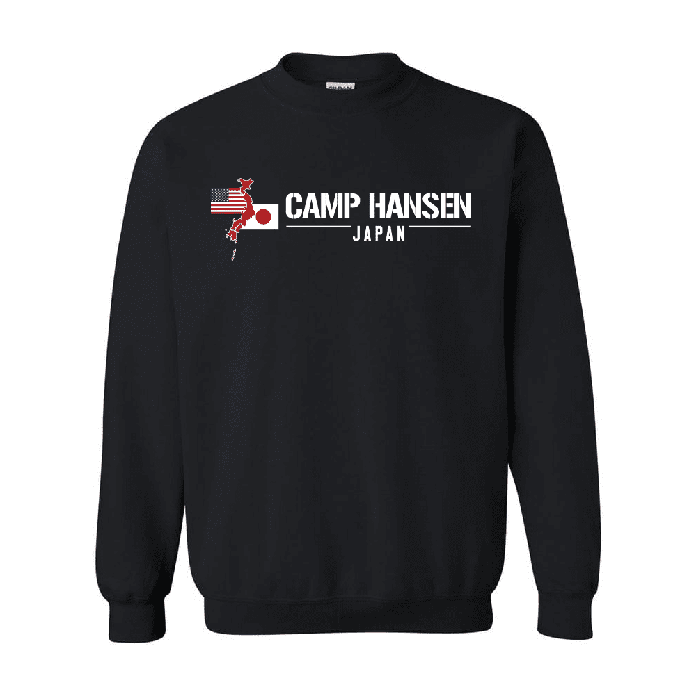 Camp Hansen Japan Sweatshirt - Japan Duty Station Sweatshirts ...