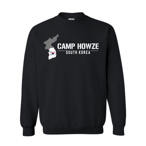 Camp Howze South Korea Sweatshirt - South Korea Duty Station ...