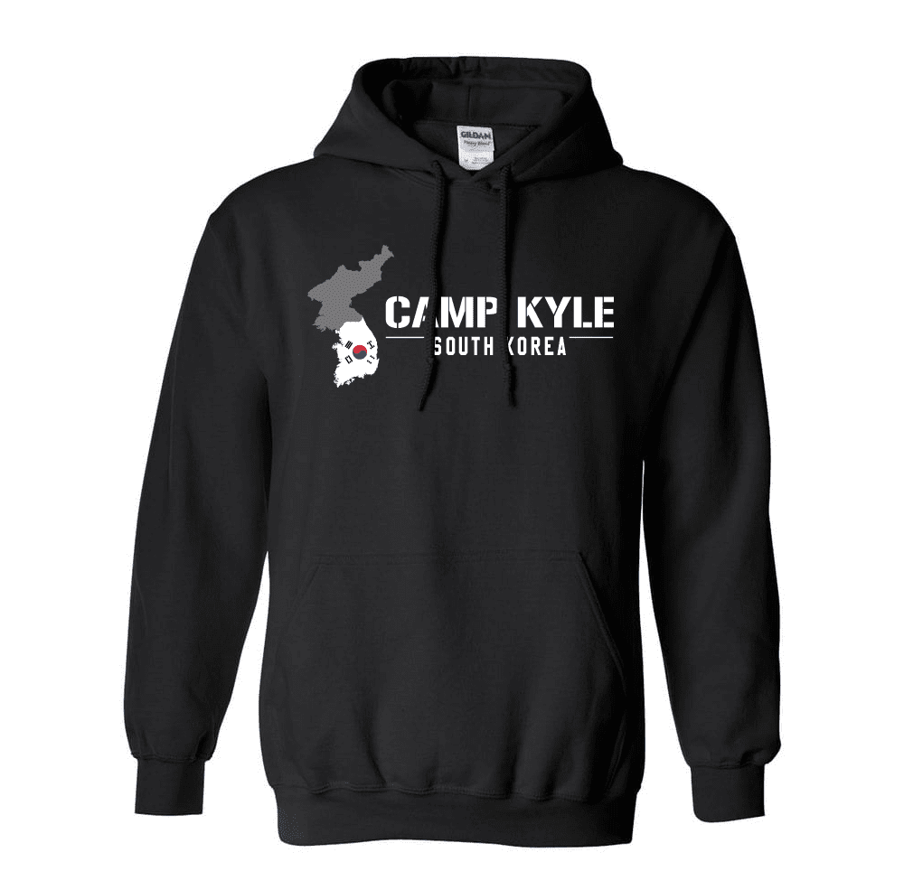 Camp Kyle South Korea Hooded Sweatshirt - South Korea Duty Station Hooded Sweatshirts ...