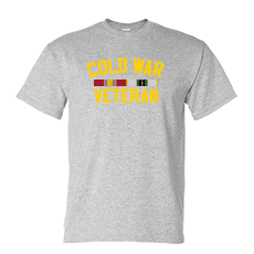 Cold War Veteran T shirt - Cold War T-Shirts - PriorService.com