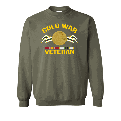 Cold War Veteran Ribbon Sweatshirt
