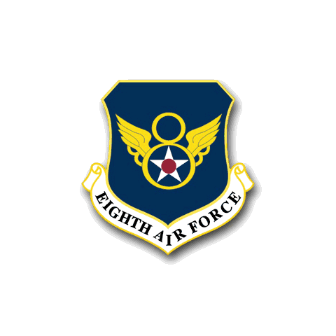 Eighth Air Force Vinyl Transfer Decal - Numbered Air Force Vinyl ...