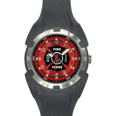 Firefighters Gold Watch - Firefighter Watches - PriorService.com