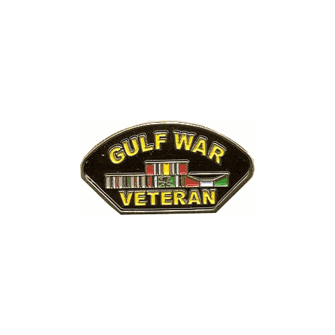 Gulf War Veteran Pin - Desert Storm Pins - PriorService.com