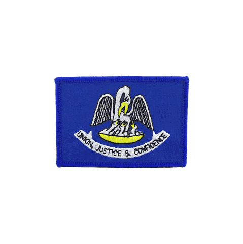 Louisiana Flag Patch - State Patches - PriorService.com
