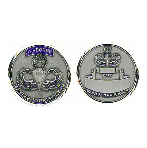 Master Airborne Challenge Coin - Shop for US Army Items by Airborne ...