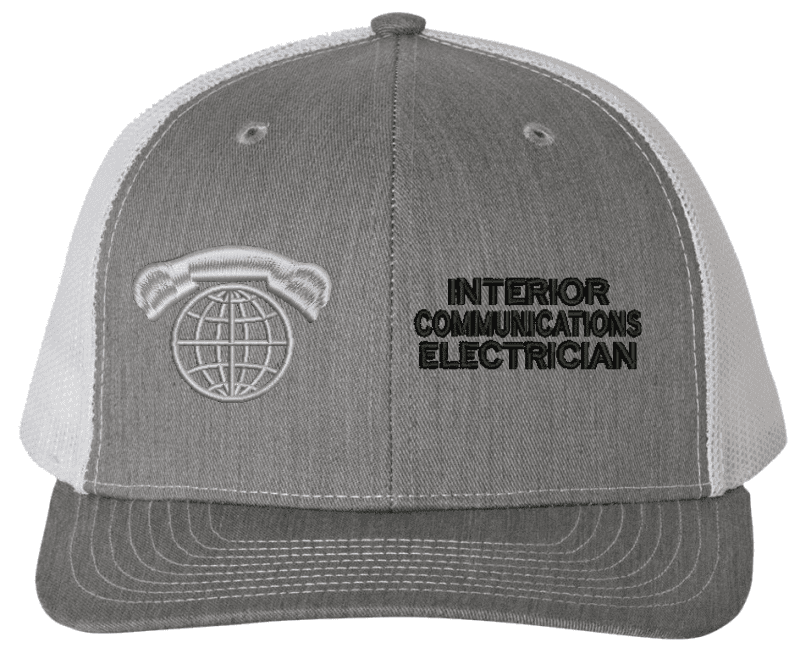 Navy Interior Communications Electrician (IC) Rating USA Mesh-Back Cap ...