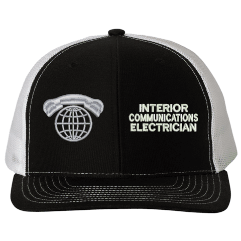Navy Interior Communications Electrician (IC) Rating USA Mesh-Back Cap ...
