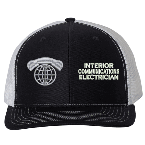 Navy Interior Communications Electrician (IC) Rating USA Mesh-Back Cap ...