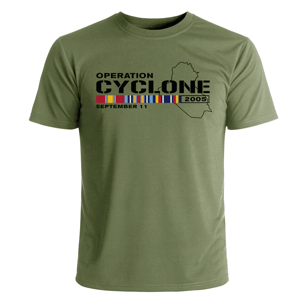 Operation Cyclone T-Shirt - Iraq Operations & Battles T-Shirts ...