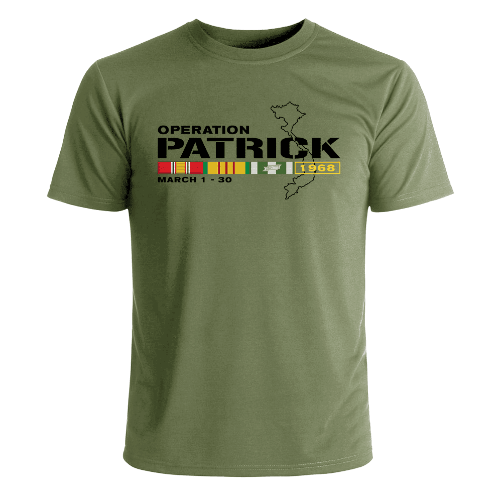 Operation Patrick Vietnam T-Shirt - Vietnam Battles & Operations T ...