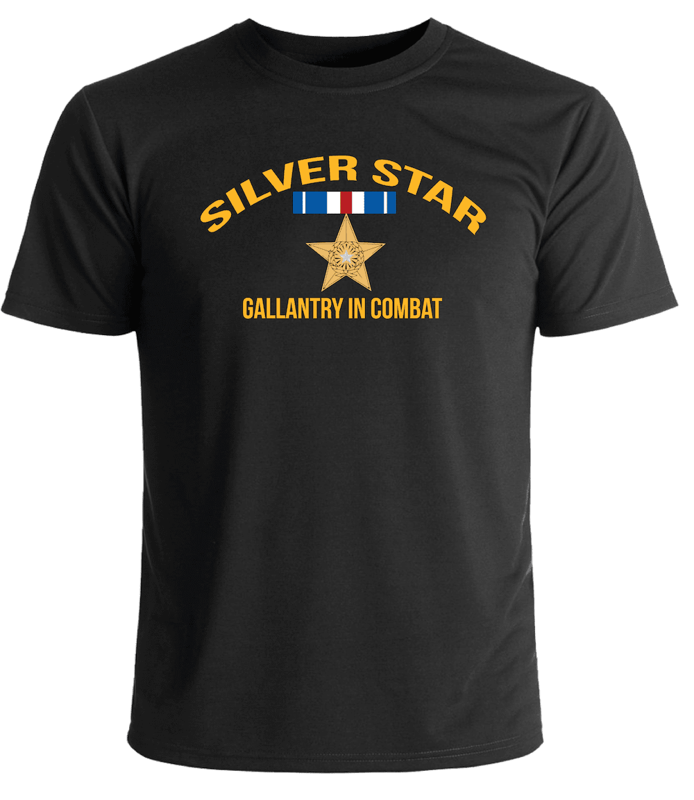 Silver Star T-Shirt - new veteran t-shirts - PriorService.com