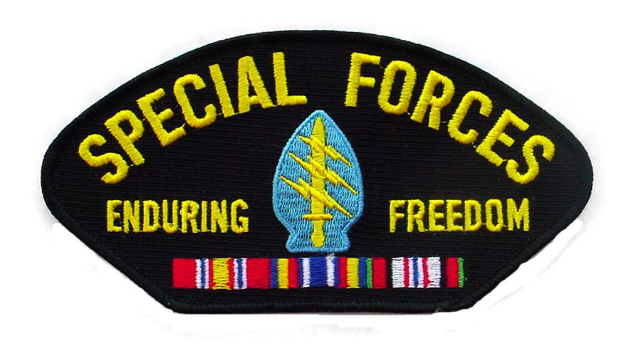 Special Forces Division Enduring Freedom Patch - Enduring Freedom Hat ...