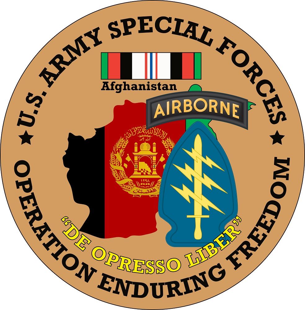 Special Forces OEF Decal - Operation Enduring Freedom Deals ...
