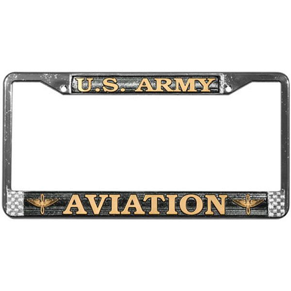 U.S. Army Aviation License Plate Frame - Army Aviation - PriorService.com