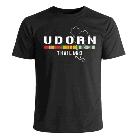 Udorn Thailand T-Shirt - Thailand & Southeast Asia Vietnam Duty Station T-Shirts - PriorService.com