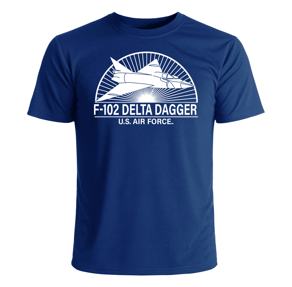 US Air Force F-102 Delta Dagger T-Shirt - US Air Force Aircraft T ...