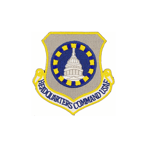 US Air Force Headquarters Command 3 1/4" Patch - US Air Force Patches ...