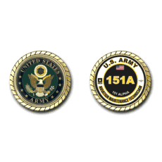 US Army 15A Aviation Officer MOS Challenge Coin - US Army Aviation MOS ...