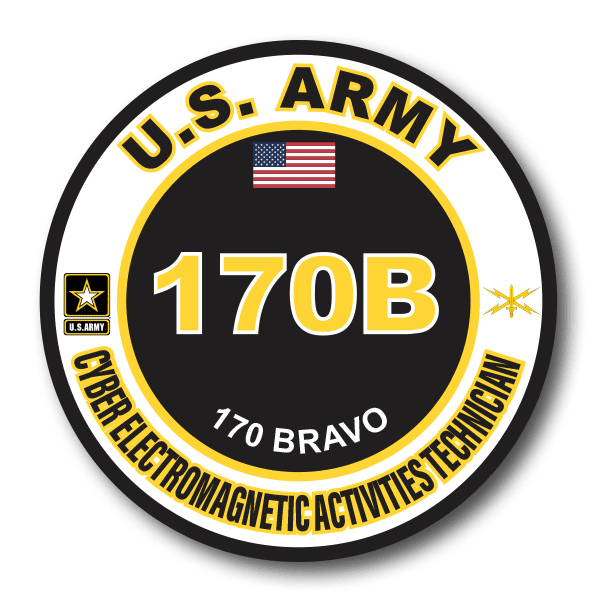 US Army 170B Cyber Electromagnetic Activities Technician MOS Decal