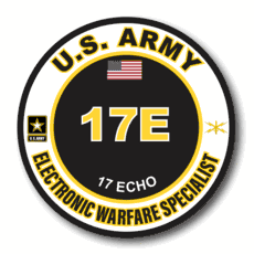 US Army 17B Cyber Electromagnetic Activities Officer MOS Decal