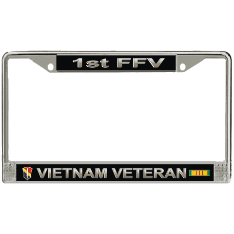 US Army 1st Field Force Vietnam License Plate Frame - Army Vietnam ...
