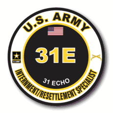 US Army 31B Military Police MOS Decal