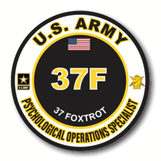US Army 37X Psychological Operations, Designated MOS Decal