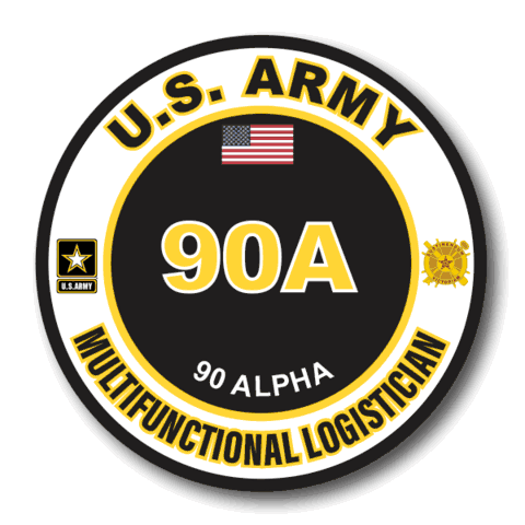 US Army 90A Multifunctional Logistician MOS Decal