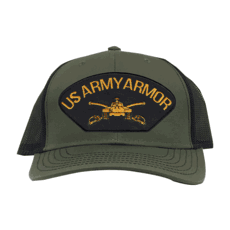 US Army Medical Corps OD Green Mesh Ball Cap - US Army Branch of ...