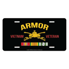 US Army Adjutant Generals Corps Vietnam Veteran License Plate - US Army ...