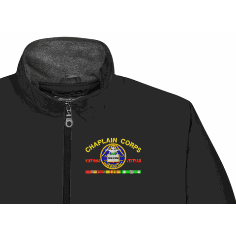 US Army Chaplain Corps Vietnam Veteran 3 Season Jacket - US Army Branch ...