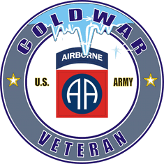 US Army Cold War 82nd Airborne Veteran Decal - Cold War Veteran US Army ...