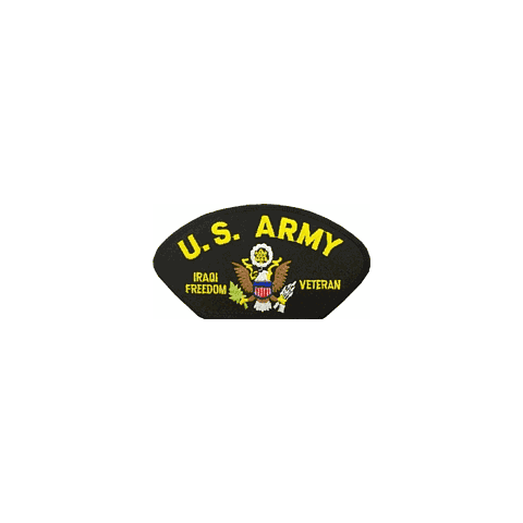 US Army Iraqi Freedom Veteran Patch - Army Hat Patches - PriorService.com