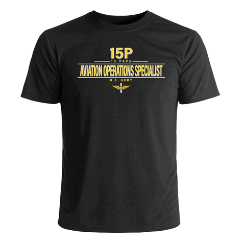 US Army MOS 15p Aviation Operations Specialist T-Shirt - US Army ...
