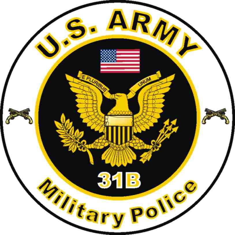 US Army MOS 31B Military Police Decal - Military Police - PriorService.com