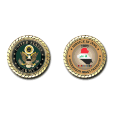 Fort Meade Challenge Coin - US Army Challenge Coins - PriorService.com