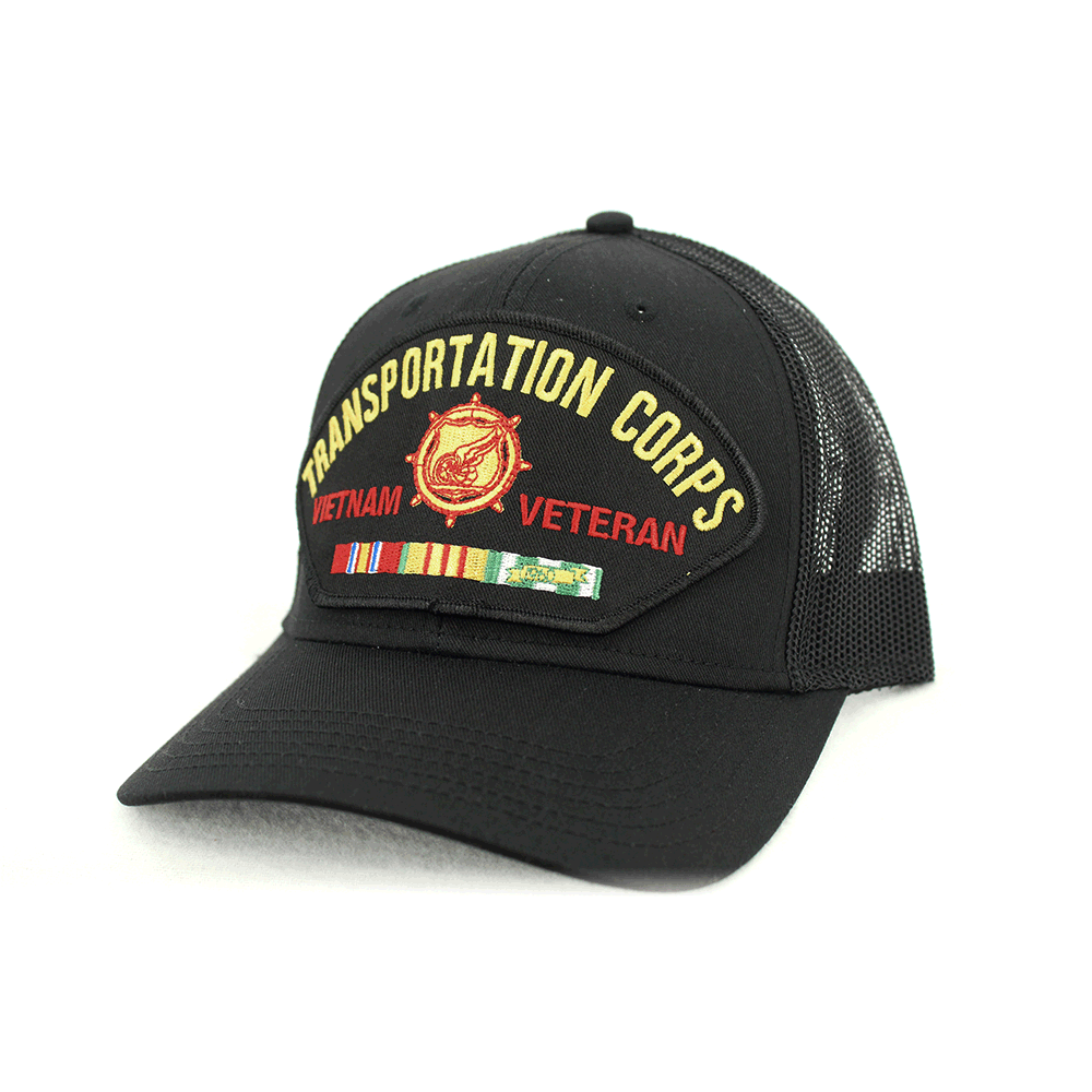 US Army Transportation Corps Vietnam Veteran Mesh Cap - US Army Branch ...