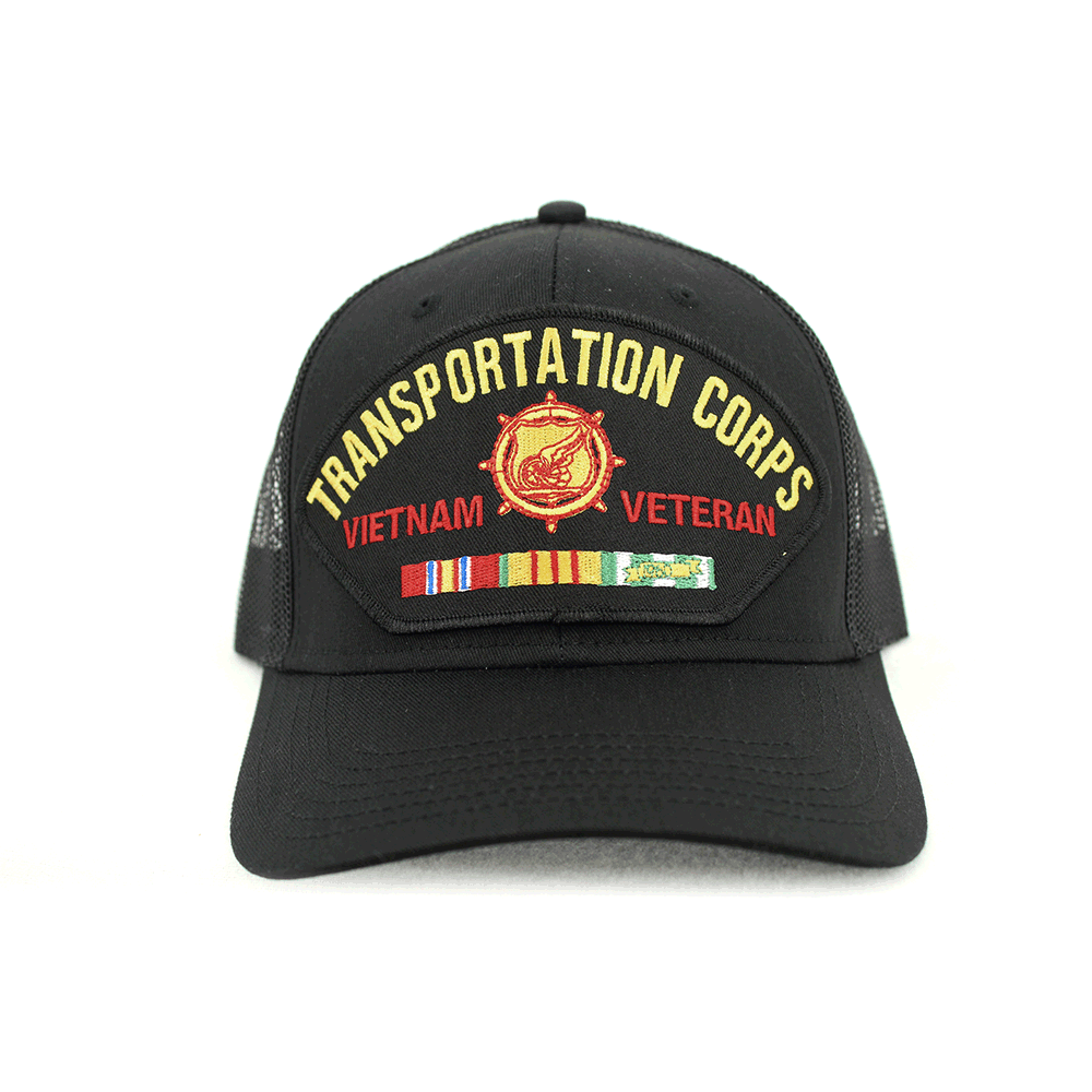 US Army Transportation Corps Vietnam Veteran Mesh Cap - US Army Branch ...